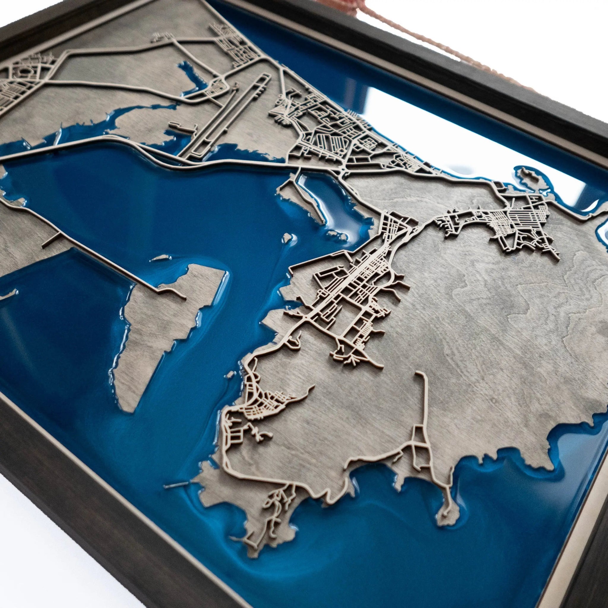 Aden Jemen Themed Gift - Custom Wooden Map | Different Maps