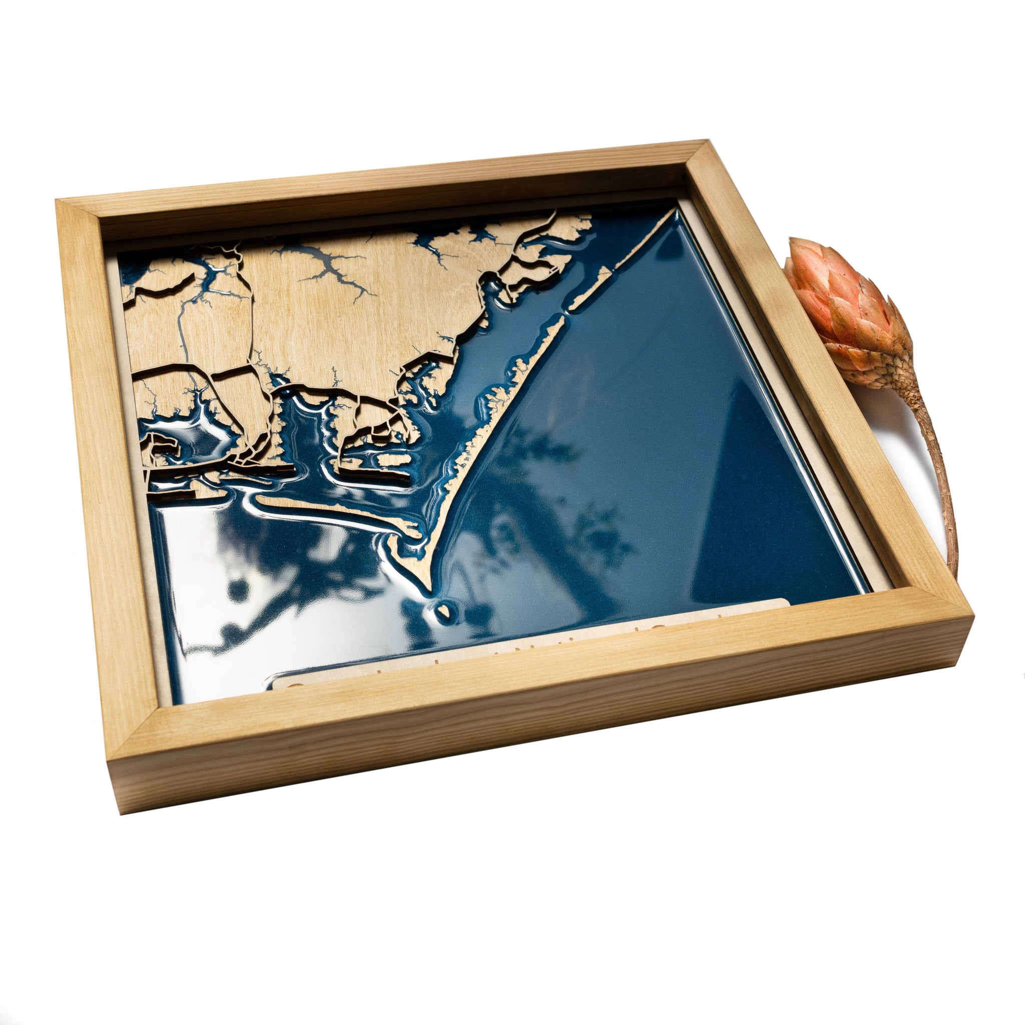 Cape Lookout Themed Gift | Coastal Wall Art | DifferentMaps