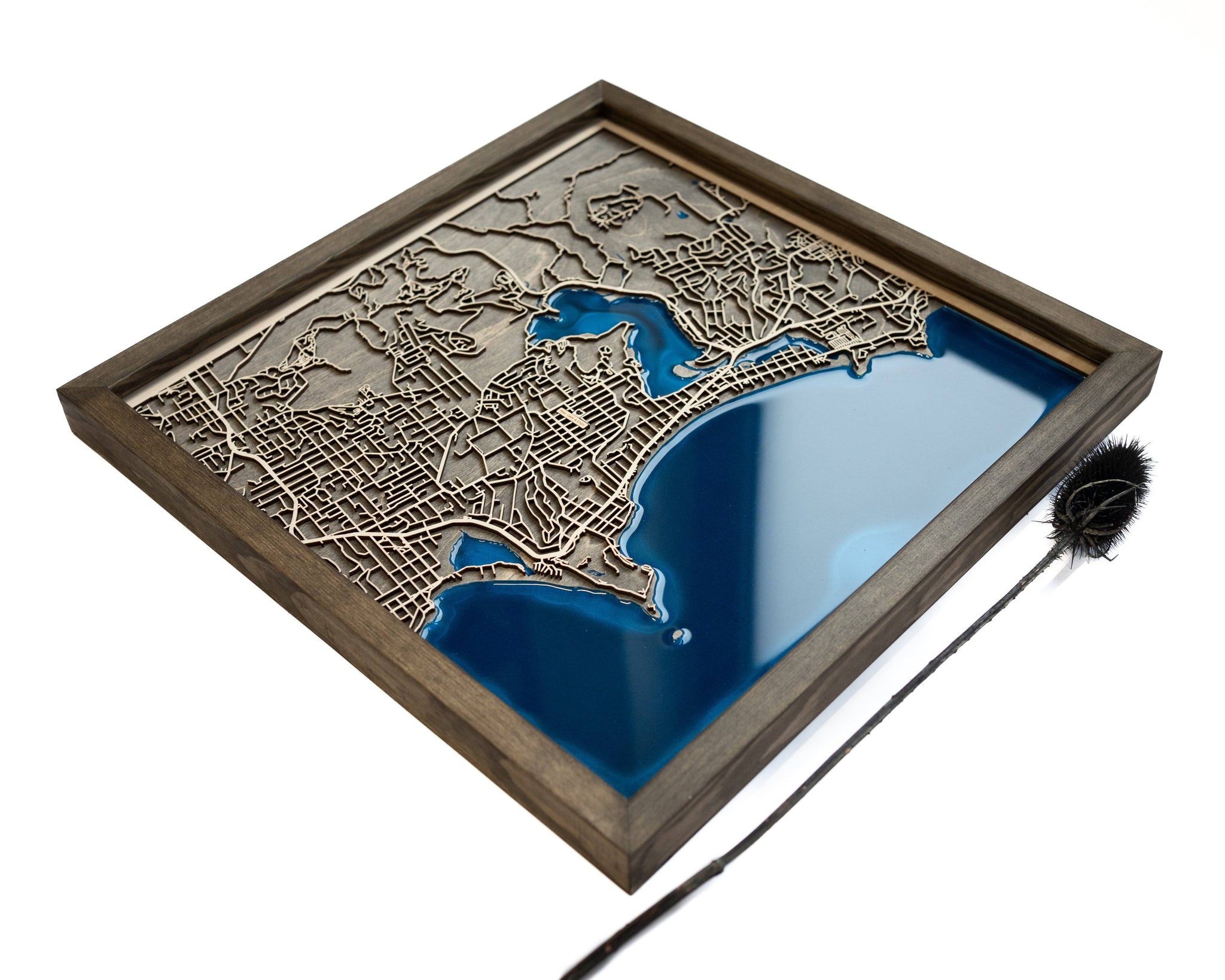 Collaroy Themed Gift | Majestic Wooden Map | DifferentMaps