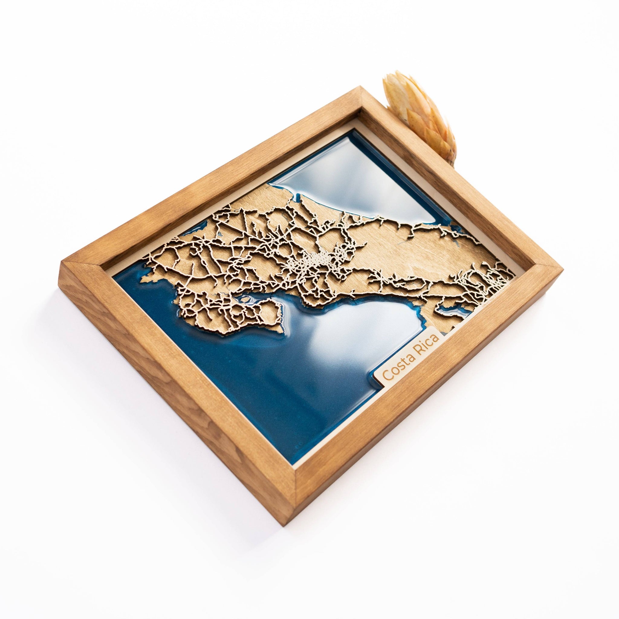 Costa Rica Themed Gift | Custom Wooden Map | DifferentMaps