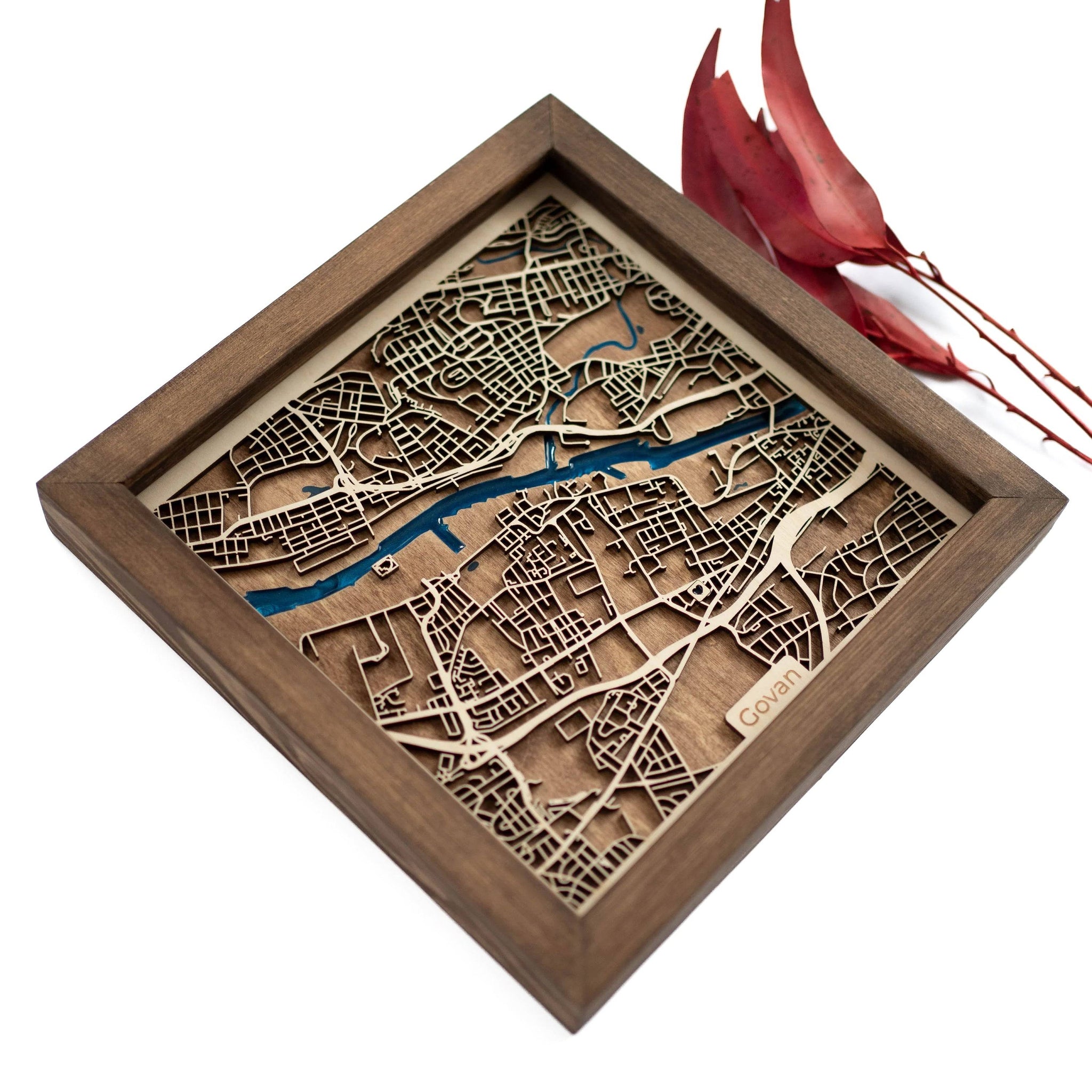 Govan Themed Gift | Custom City Map | DifferentMaps