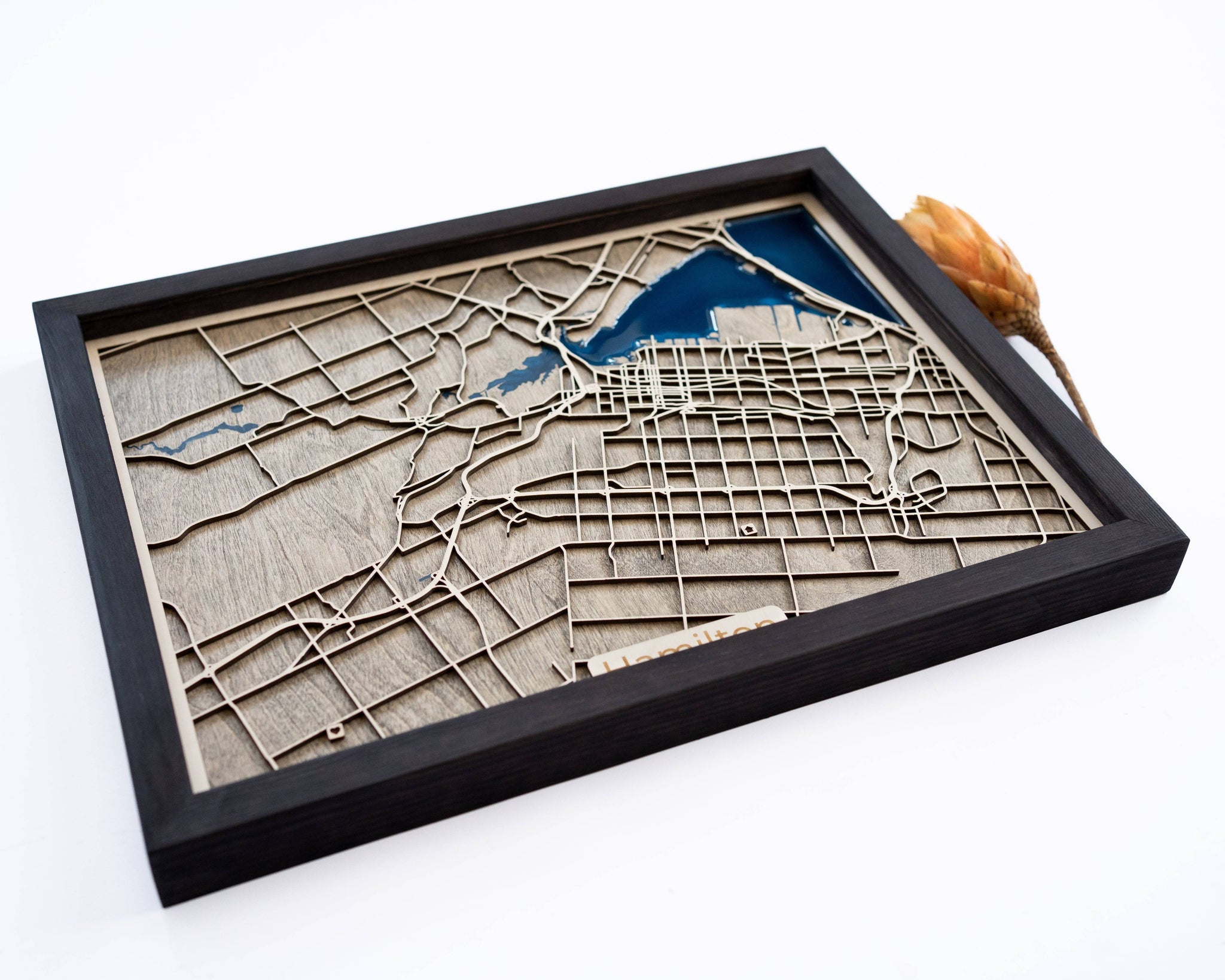Hamilton Themed Gift | Laser Cut Map | Trending Decor