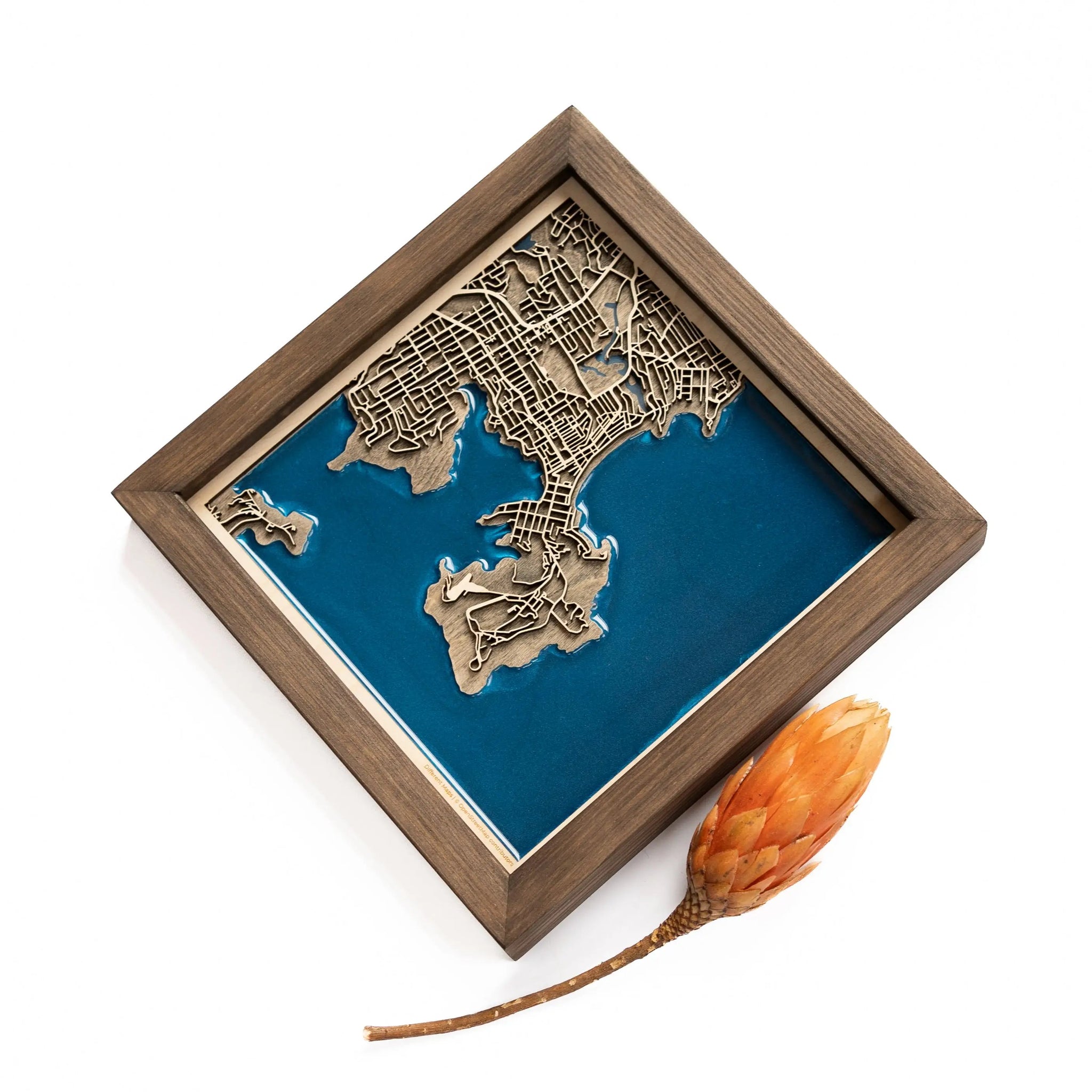 Manly Themed Gift | Beachy Room Decor | Wooden Wall Art