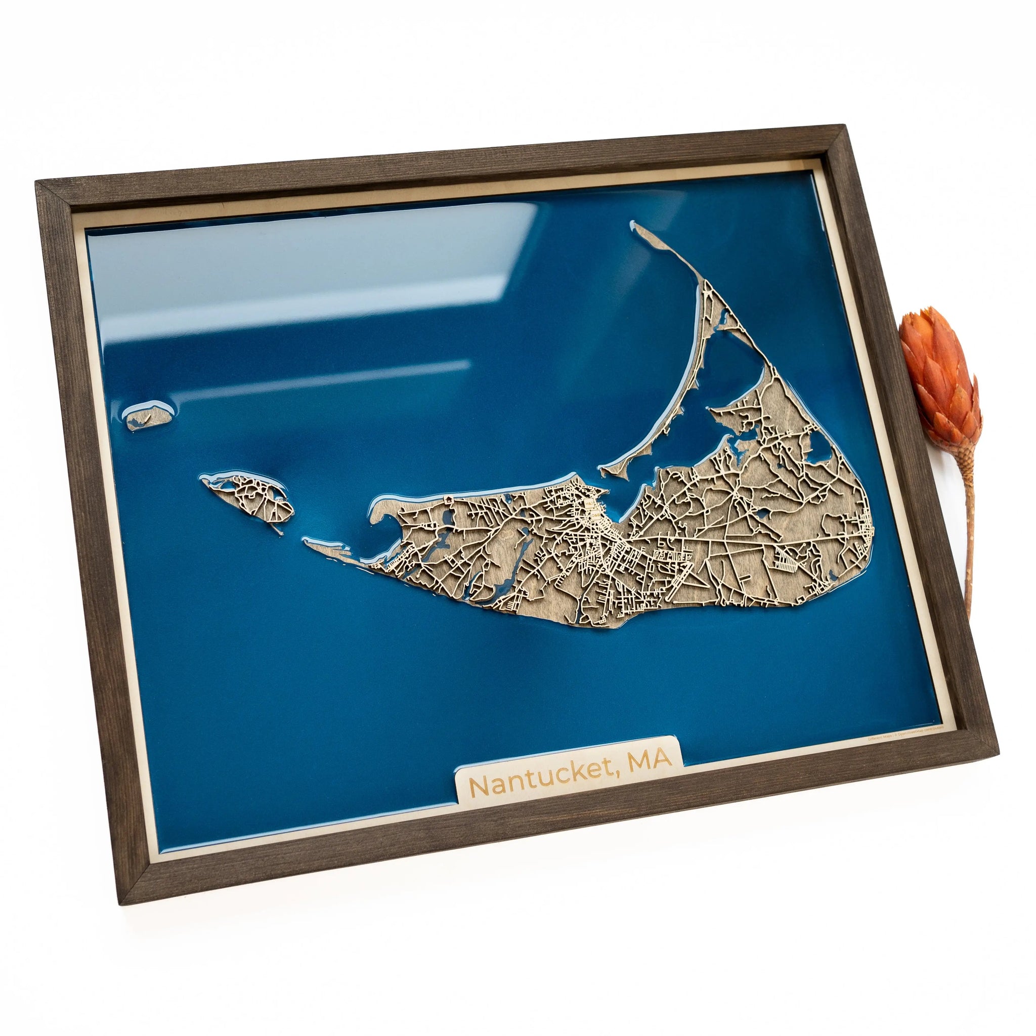 Nantucket Themed Gift | Work Of Art | Wooden Home Decor