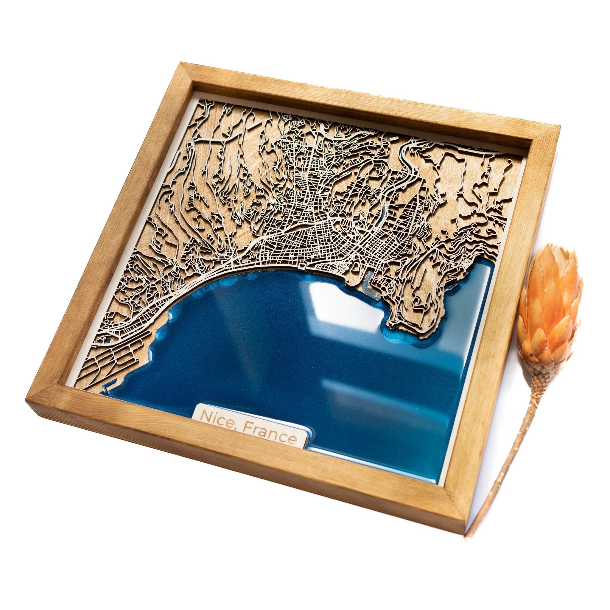 Nice Themed Gift | Custom Wooden Map | Different Maps