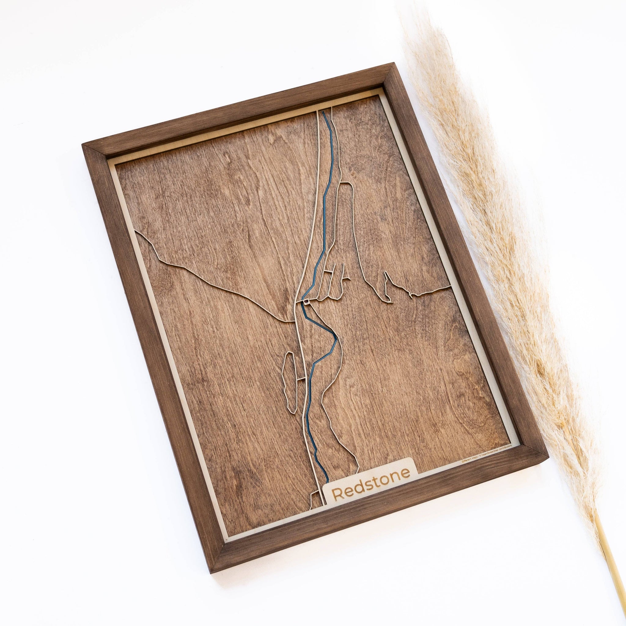 Redstone Themed Gift | Wood and Epoxy | Different Maps