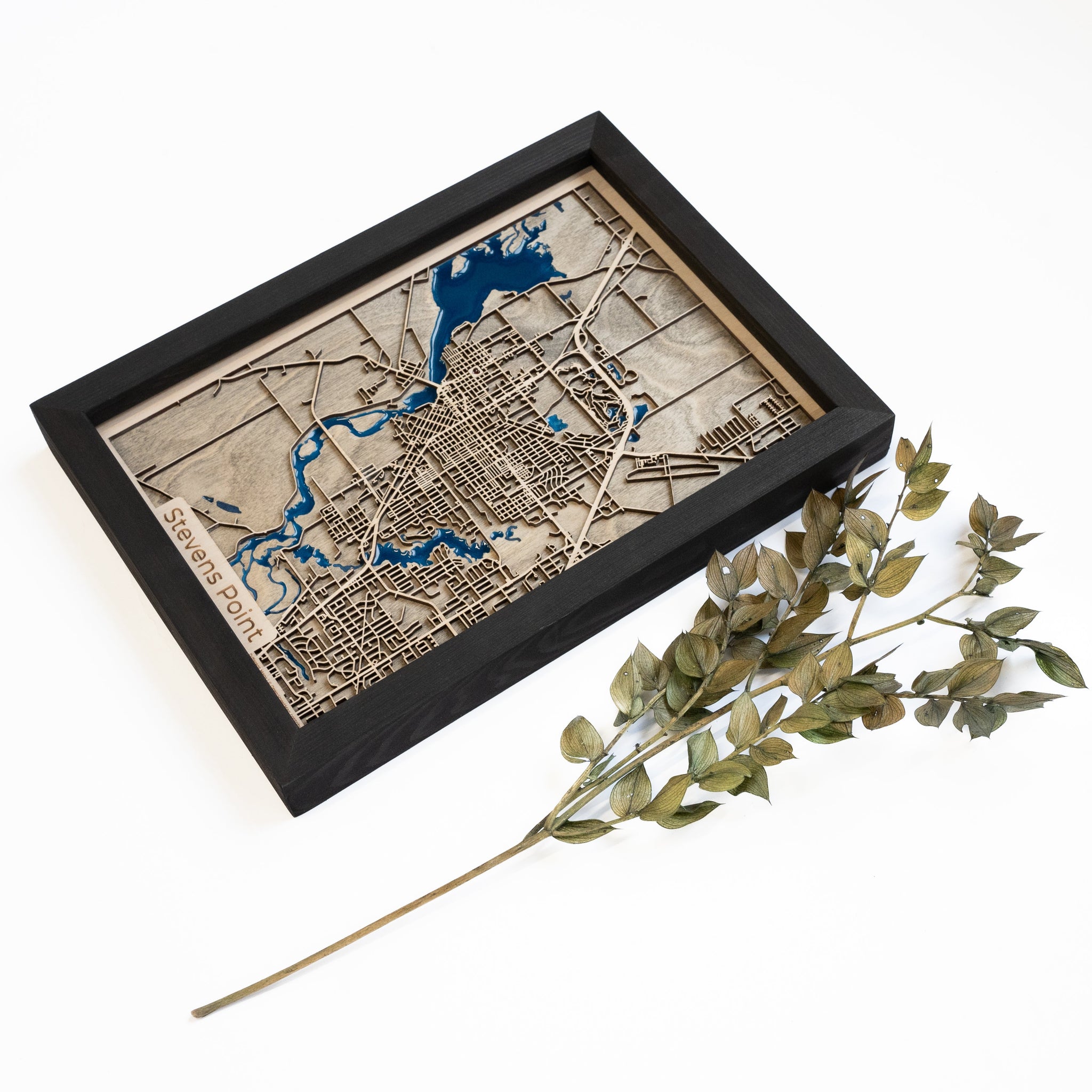 Stevens Point Themed Gift | Wood Wall Art | Made With Love