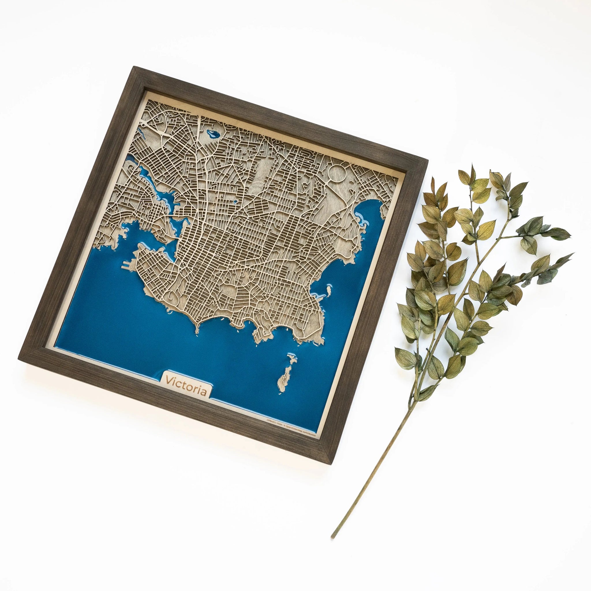 Victoria Themed Gift | Custom Wooden Map | DifferentMaps